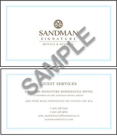 Signature Hotels – Metro Printers