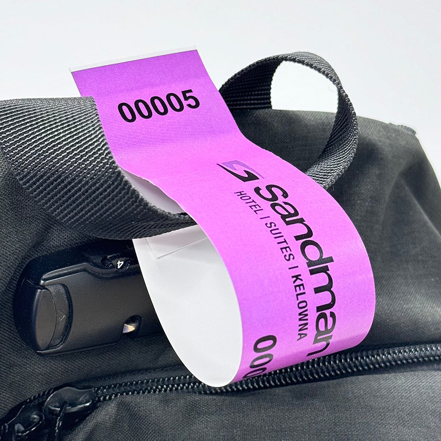 Sandman Baggage Claim Tags – Metro Printers